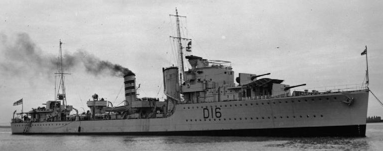 Военен кораб - HMS Ivanhoe - Сглобяем модел - макет - store.bg