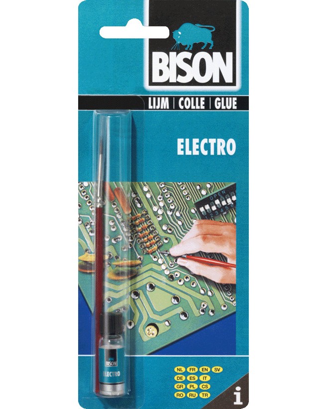 Елетропроводимо лепило - Bison Electro - store.bg