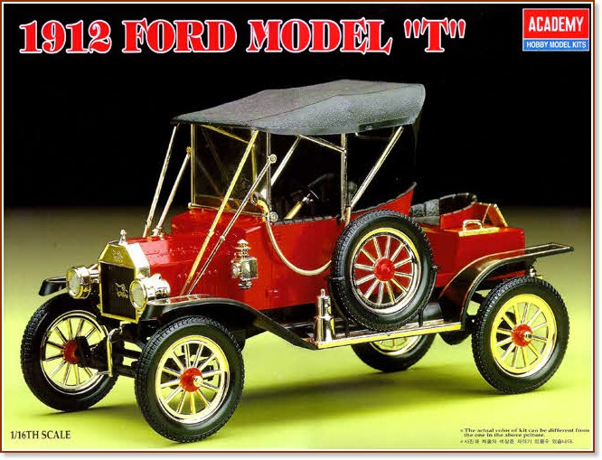 Автомобил - 1912 Ford Model "T" - Сглобяем модел - макет - store.bg
