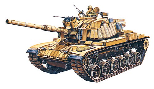 Blazer - IDF MBT M60A1 - Сглобяем модел - макет - store.bg