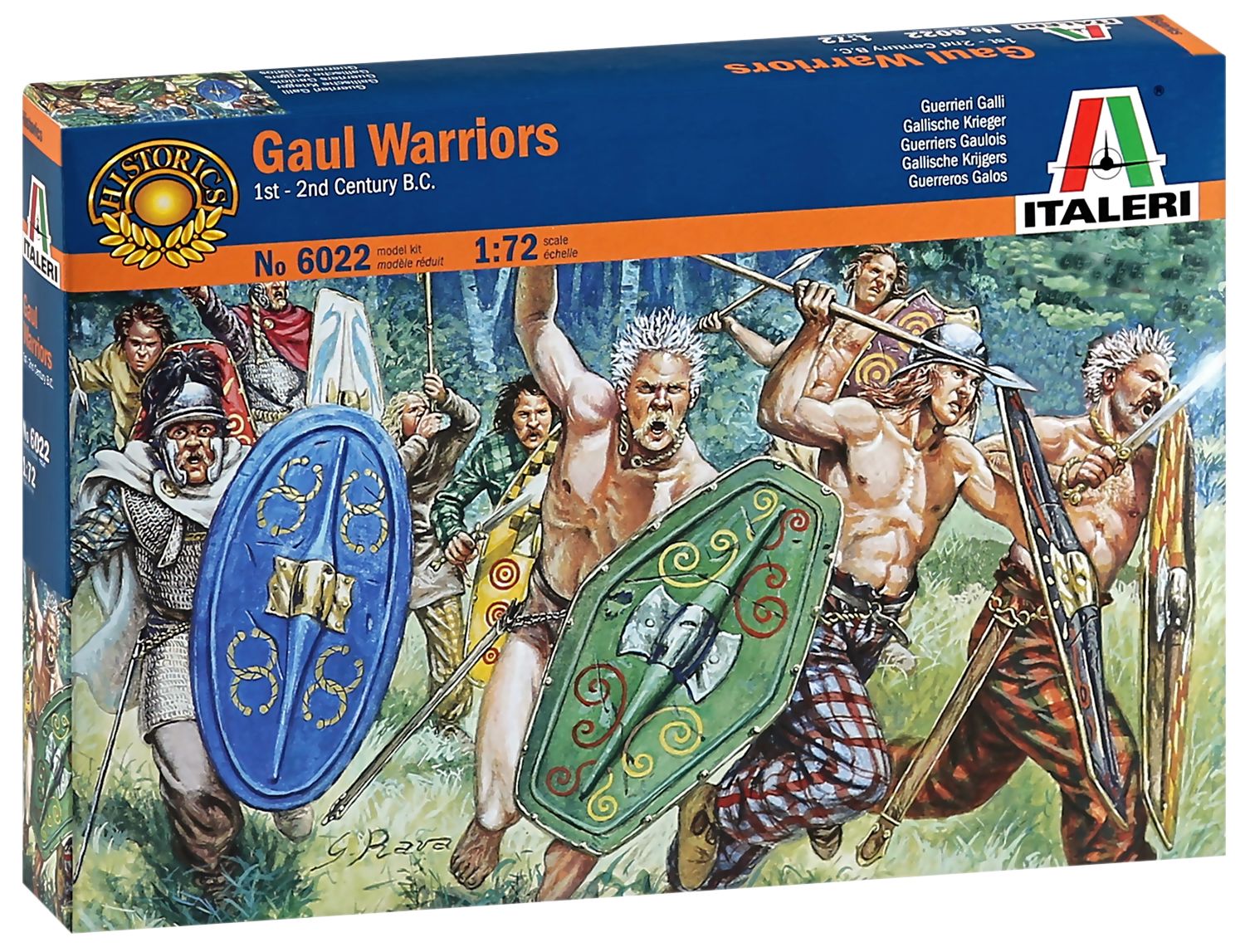 Галски бойци - Gaul Warriors 1st. - 2nd Cen. BC - макет - store.bg