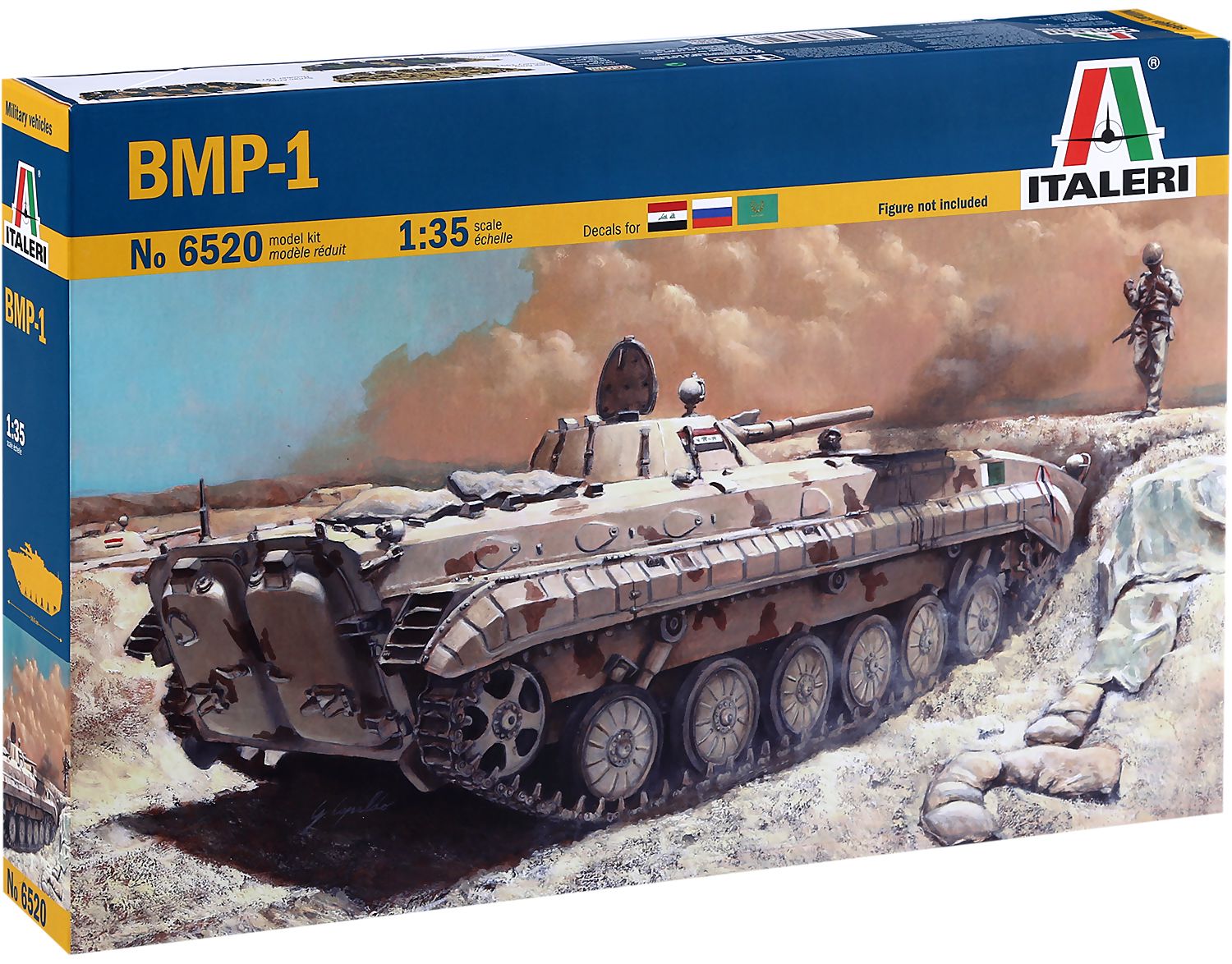 Бронетранспортьор - BMP-1 - Сглобяем модел - макет - store.bg