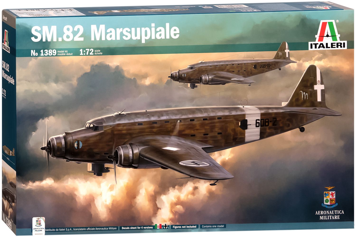 Италиански бомбардировач - SM-82 Savoia-Marchetti Marsupiale - макет ...