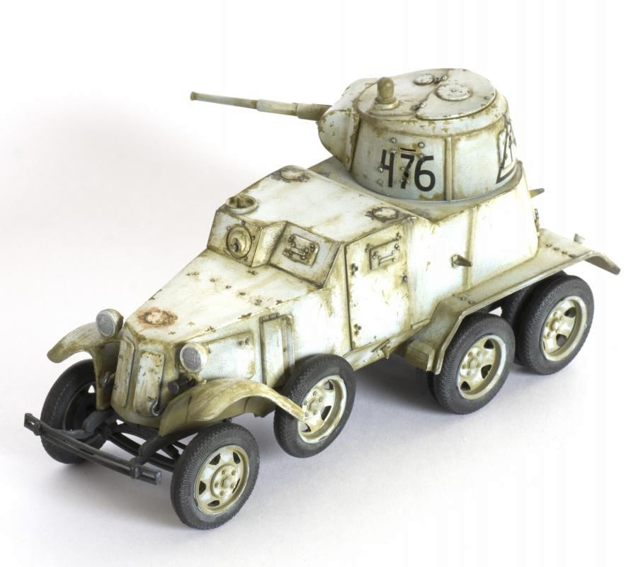 Танк - BA-10 - Сглобяем модел - макет - store.bg