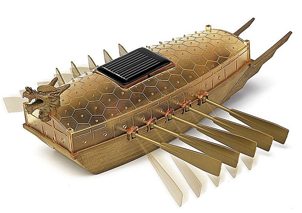Solar Powered Turtle Ship - Сглобяем модел - макет - store.bg