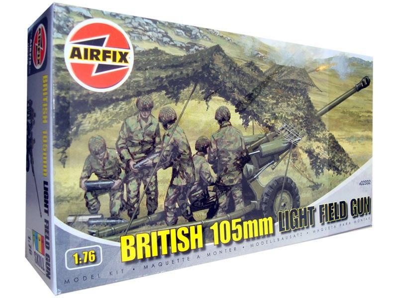 Оръдие - British M119 105 mm Light Field Gun - макет - store.bg