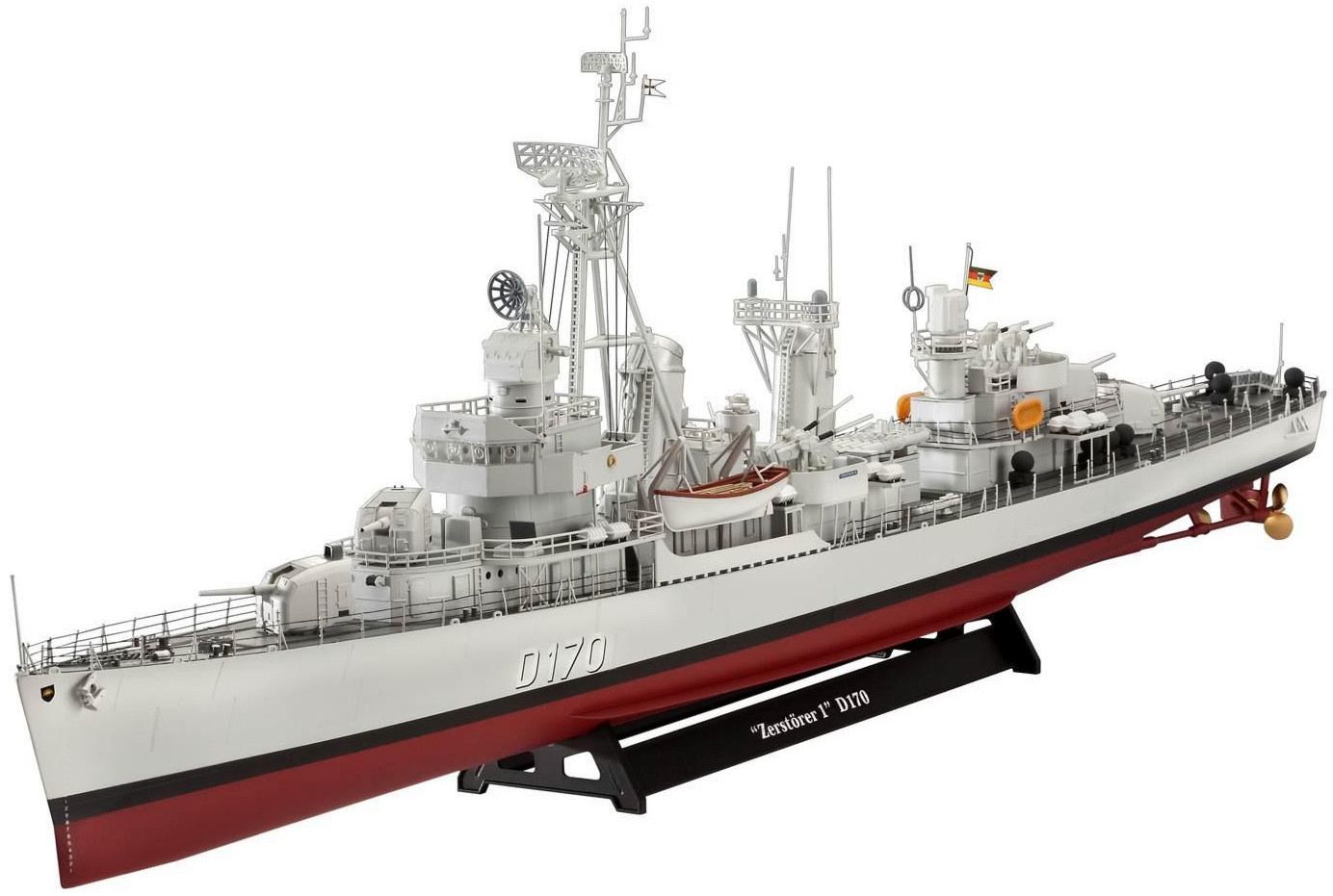Боен кораб - German Destroyer Class 119 (Z1/Z5) - макет - store.bg